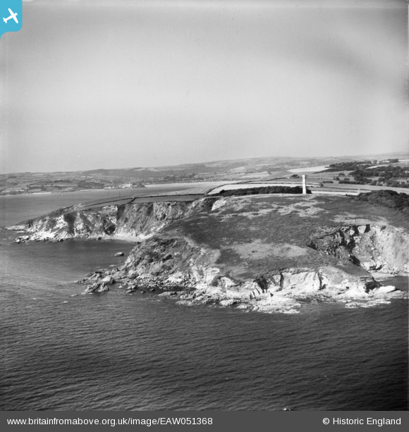 eaw051368 ENGLAND (1953). Gribbin Tower and the surrounding area ...