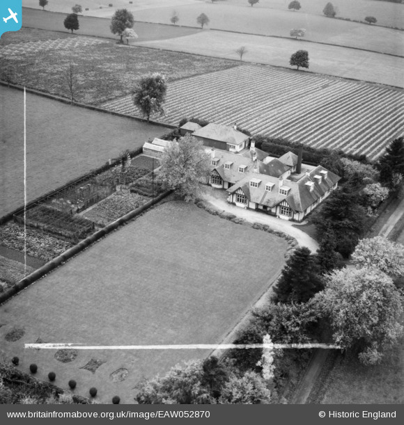 EAW052870 ENGLAND (1953). Hillcrest, Foy, 1953. This image was marked ...