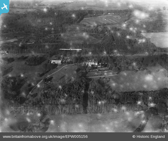 EPW005156 ENGLAND (1920). Barrowhills, Longcross, 1920 | Britain From Above