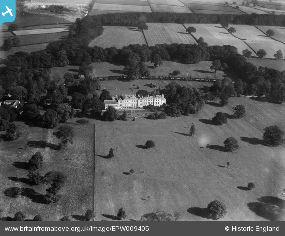 epw009405 ENGLAND (1923). Welton House, Welton, 1923 | Britain From Above