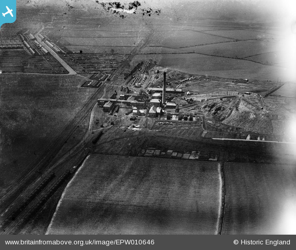 epw010646 ENGLAND (1924). The Woodhorn Colliery, Ashington, 1924 ...