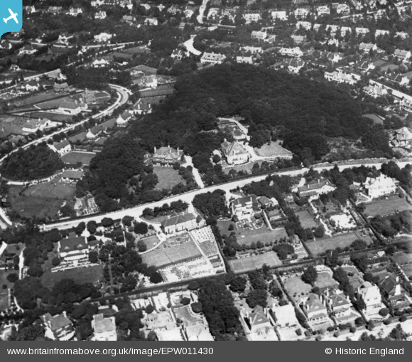 EPW011430 ENGLAND (1924). Furze Hill, Purley, 1924. This image has been ...