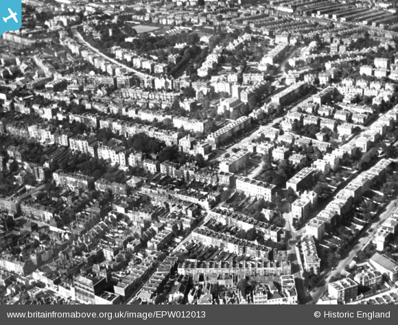epw012013 ENGLAND (1924). Kingsdown Parade and environs, Bristol, 1924 ...