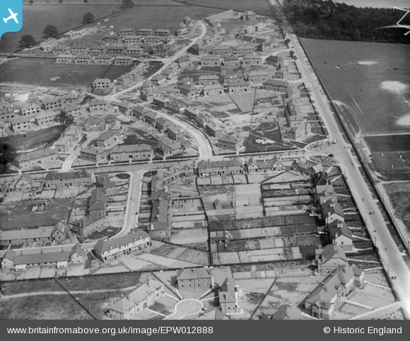 EPW012888 ENGLAND (1925). A new housing estate, Bircotes, 1925 ...