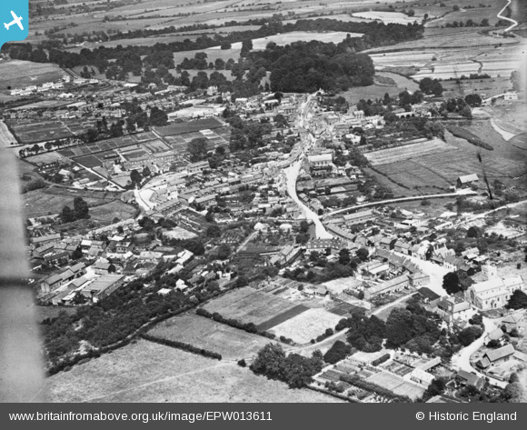 EPW013611 ENGLAND (1925). The town, Fordingbridge, 1925. This image has ...