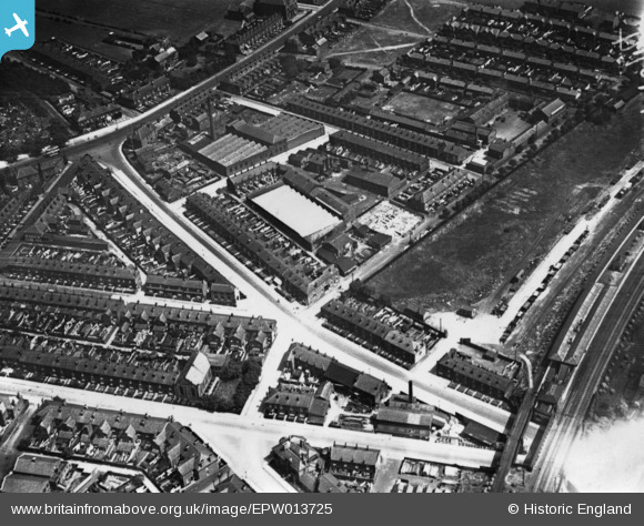 EPW013725 ENGLAND (1925). Walkden Road and environs, Walkden, 1925 ...