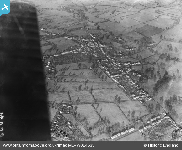 epw014635 ENGLAND (1925). The village and environs, Studley, from the ...