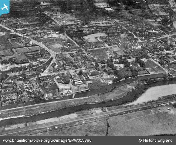 EPW015386 ENGLAND (1926). The town, Mexborough, 1926. This image has ...