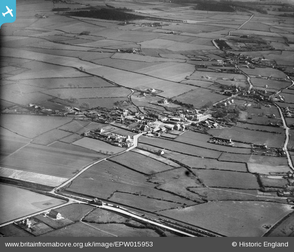epw015953 ENGLAND (1926). The village and environs, Little Neston, 1926 ...