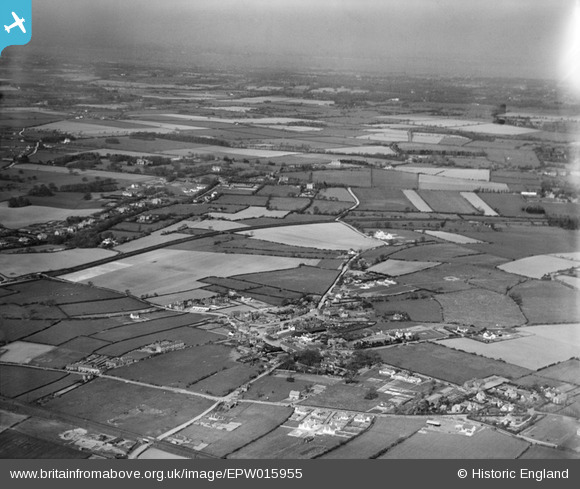 epw015955 ENGLAND (1926). The village and environs, Little Neston, from ...