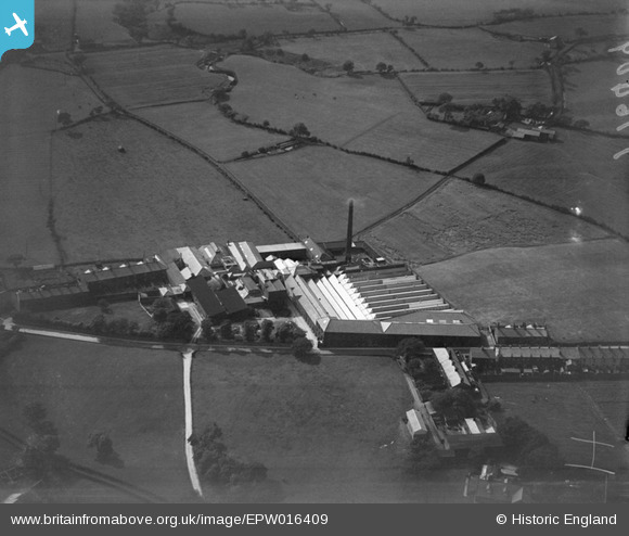 epw016409 ENGLAND (1926). Springfield Mill, Adlington, 1926 | Britain ...