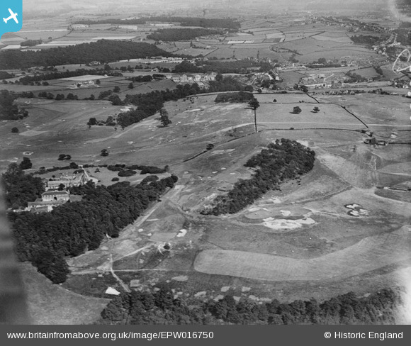EPW016750 ENGLAND (1926). Fixby Golf Course, Huddersfield, from the ...