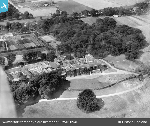 epw018948 ENGLAND (1927). Haydock Lodge Hospital, Haydock, 1927 ...