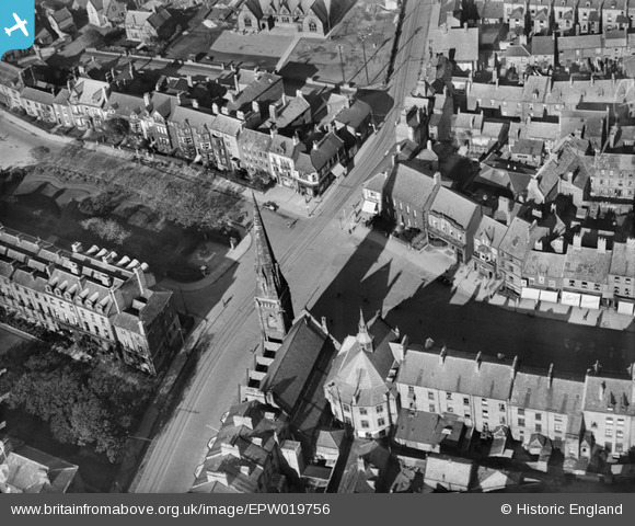 epw019756 ENGLAND (1927). Front Street Congregational Church and The ...