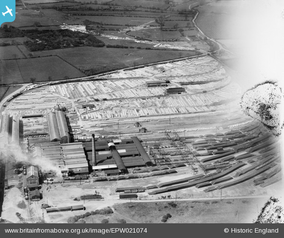 epw021074 ENGLAND (1928). Stanton Iron Works, Stanton-by-Dale, 1928 ...