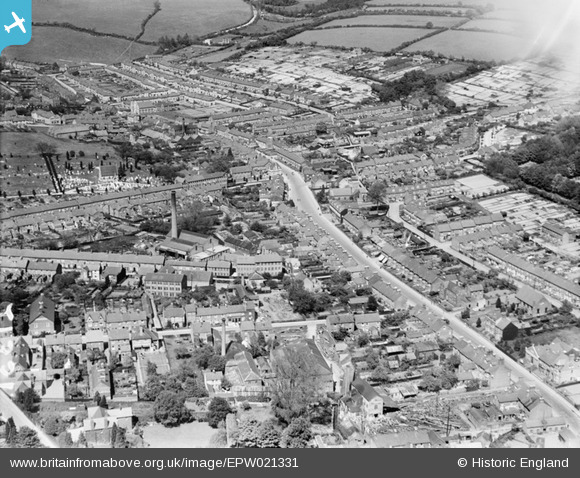 EPW021331 ENGLAND (1928). Broad Street and the town, Chesham, 1928 ...