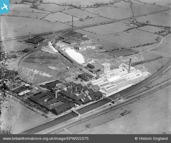 epw021575 ENGLAND (1928). Bowfields Salt Works, Middlewich, 1928 ...
