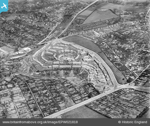 EPW021818 ENGLAND (1928). Findern Green and surroundings, Nottingham ...