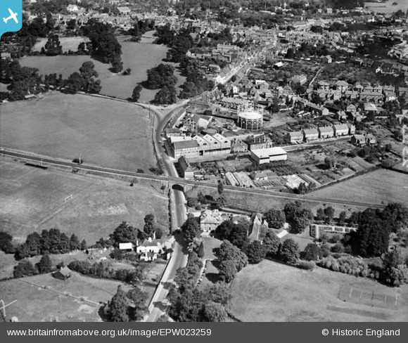EPW023259 ENGLAND (1928). Reeves' Depository and East Brook, Wokingham ...