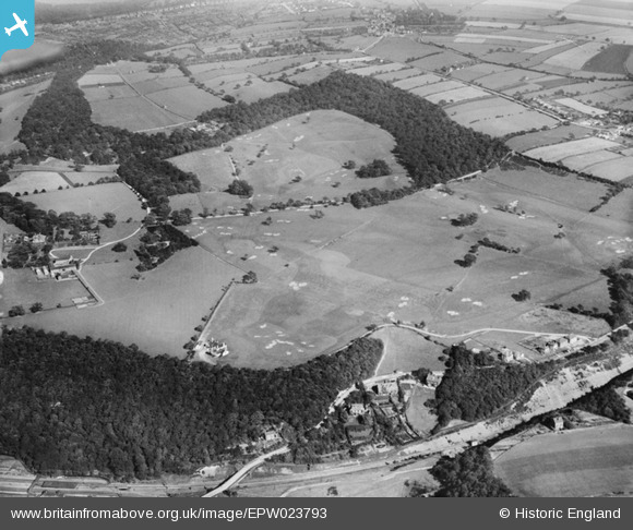 epw023793 ENGLAND (1928). Abbeydale Golf Course and Beauchief Park ...