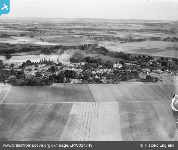 epw024743 ENGLAND (1928). The village, Dorchester, from the west, 1928 ...