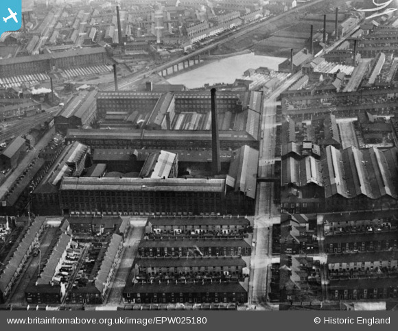 EPW025180 ENGLAND (1928). The Globe Machinery Works and environs ...