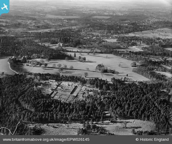 EPW026145 ENGLAND (1929). Englemere, Ascot, from the south, 1929 ...