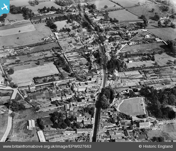EPW027663 ENGLAND (1929). East Street and Boreham Road, Warminster ...