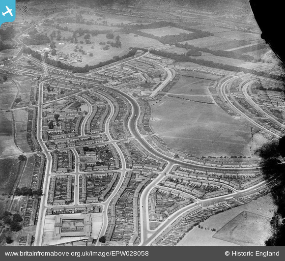 epw028058 ENGLAND (1929). New housing around Downham Fields, Downham ...