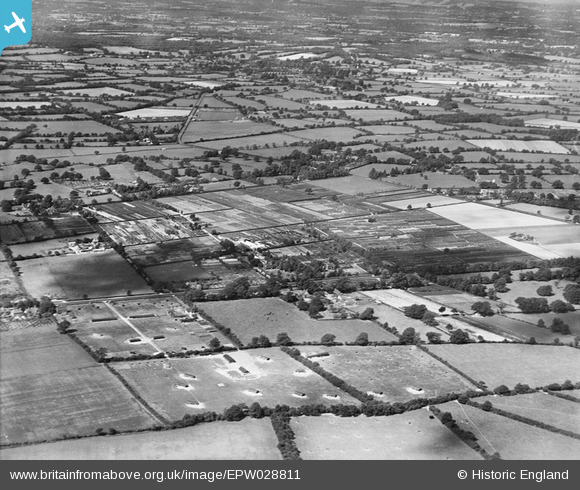 epw028811 ENGLAND (1929). Lowfield Nurseries, Lowfield, Heath, from the ...