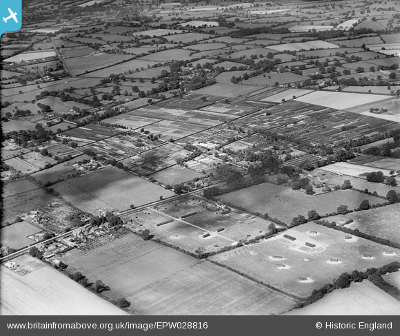 epw028816 ENGLAND (1929). Lowfield Nurseries, Lowfield, Heath, from the ...