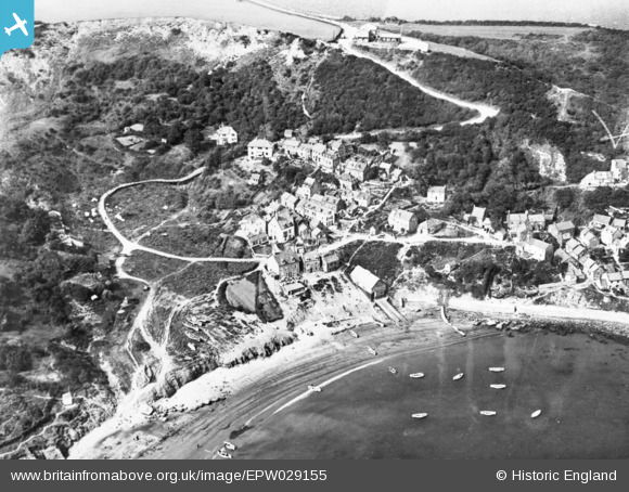 EPW029155 ENGLAND (1929). The village, Runswick Bay, 1929. This image ...