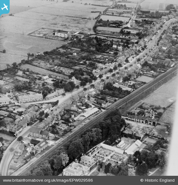 epw029586 ENGLAND (1929). Main Street and the High Street, Frodsham ...