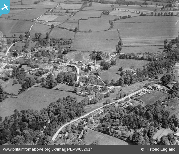 epw032614 ENGLAND (1930). St Mary's Church, Almondsbury Hill and the ...