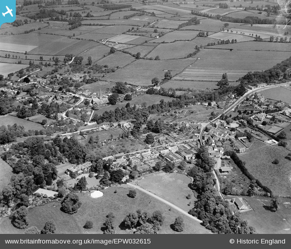EPW032615 ENGLAND (1930). St Mary's Church, Almondsbury Hill, the ...
