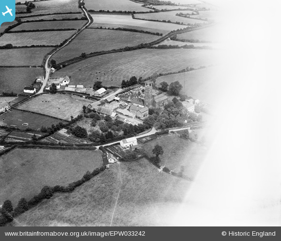 epw033242 ENGLAND (1930). St George's Church and Barton Farm, Monkleigh ...