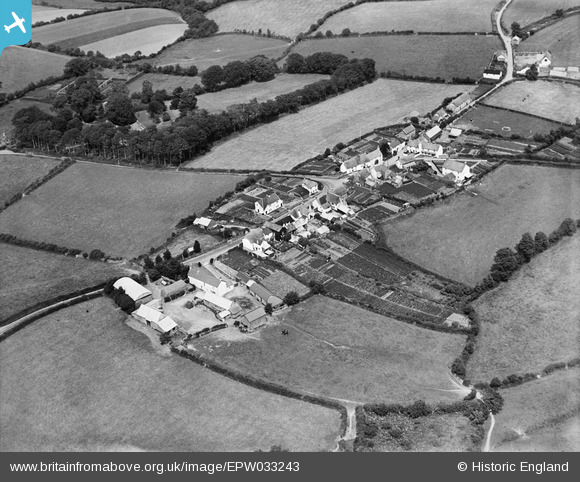 EPW033243 ENGLAND (1930). Town Farm and the village, Monkleigh, 1930 ...