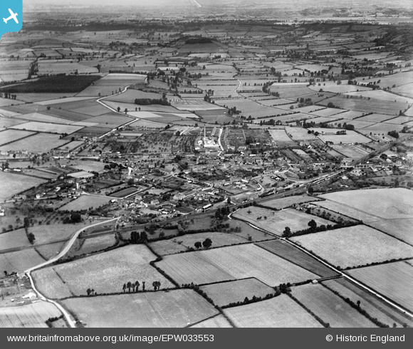 EPW033553 ENGLAND (1930). The town, Somerton, from the south-east, 1930 ...