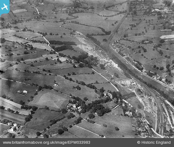 EPW033983 ENGLAND (1930). Cawdor Quarry and Station Quarry, Matlock ...