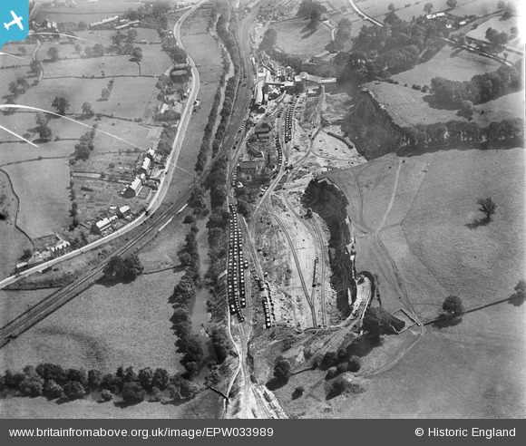 EPW033989 ENGLAND (1930). Cawdor Quarry, Matlock, 1930 | Britain From Above