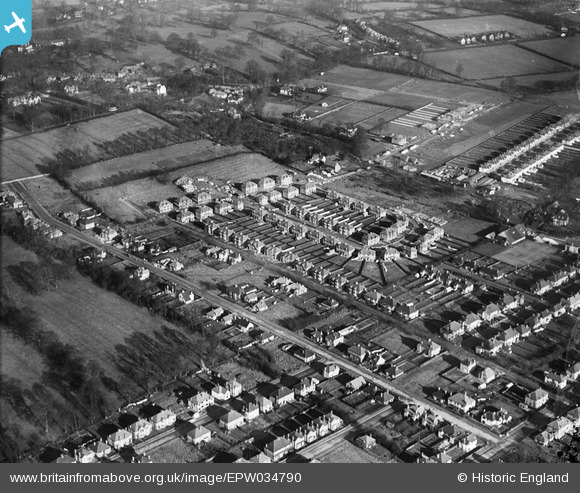 epw034790 ENGLAND (1931). Crescent Gardens and environs, Eastcote, 1931 ...