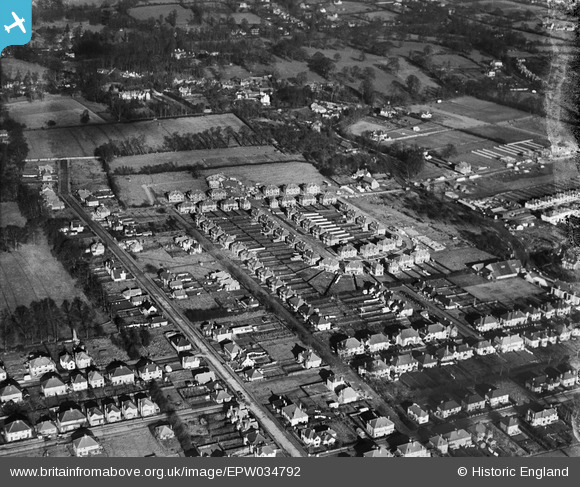 epw034792 ENGLAND (1931). Crescent Gardens and environs, Eastcote, 1931 ...