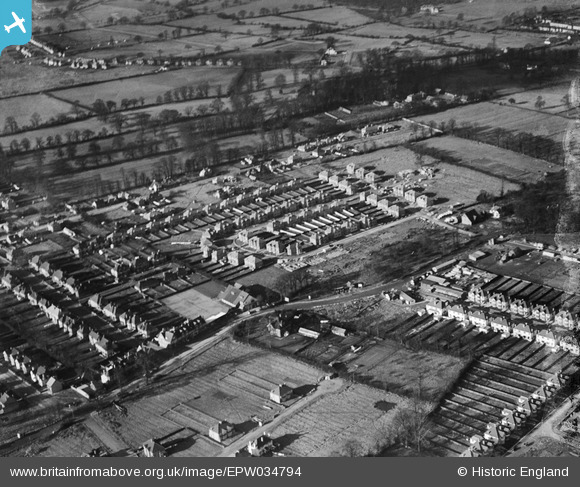 EPW034794 ENGLAND (1931). Crescent Gardens and environs, Eastcote, 1931 ...