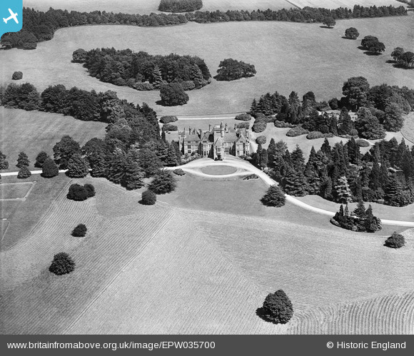 EPW035700 ENGLAND (1931). Haseley Manor, Haseley, 1931 | Britain From Above