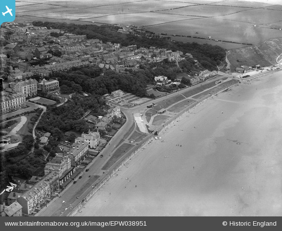 EPW038951 ENGLAND (1932). Foreshore Road and environs, Filey, 1932 ...