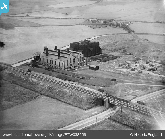 epw038959 ENGLAND (1932). Whitebirk Power Station, Whitebirk, 1932 ...