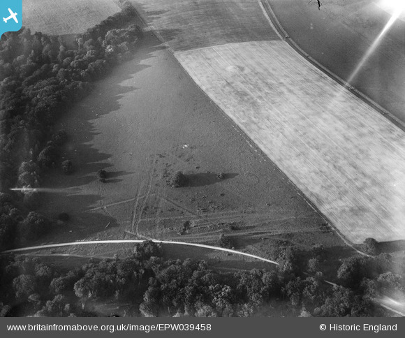 EPW039458 ENGLAND (1932). The Mill Ball bowl barrow and environs ...