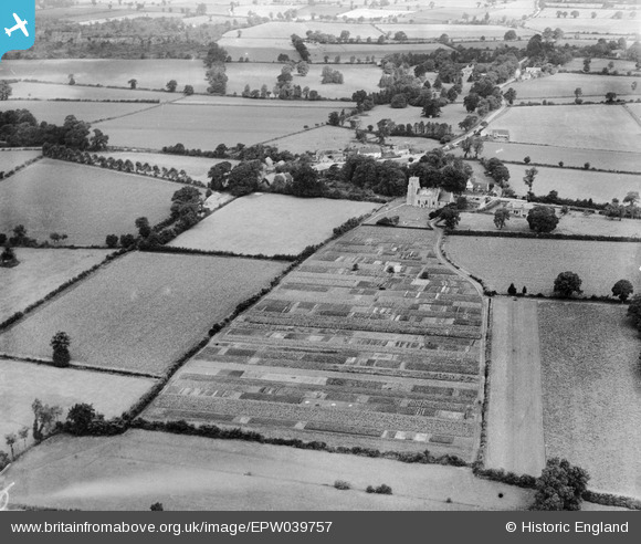 EPW039757 ENGLAND (1932). St Peter's Church and surrounding countryside ...