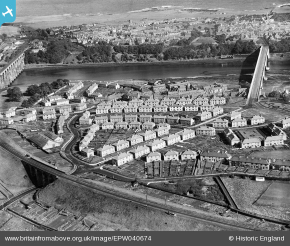 epw040674 ENGLAND (1932). Ord Drive and environs, Berwick-upon-Tweed ...