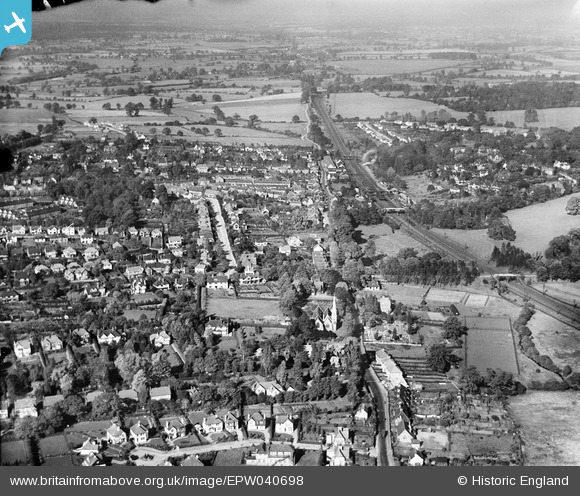 EPW040698 ENGLAND (1932). The town, Radlett, from the south-east, 1932 ...